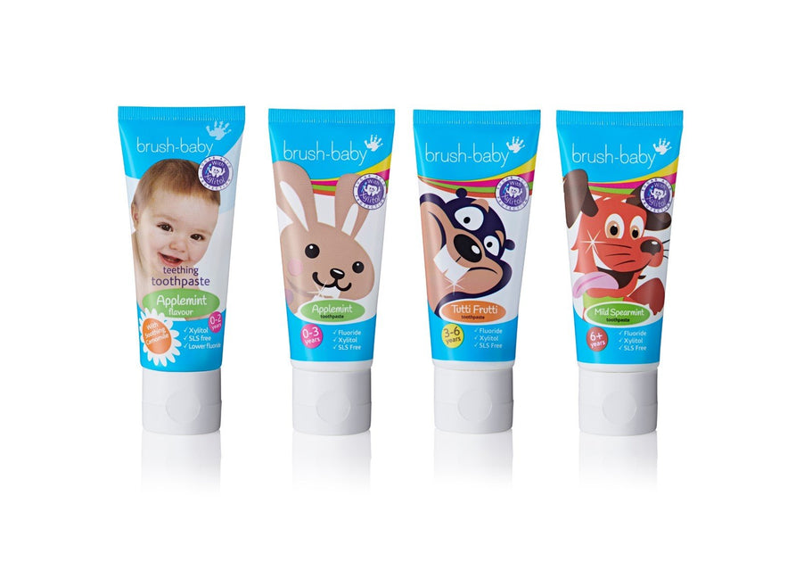 Baby Toothpastes | Best Toothpaste For Babies | Brush-Baby – BrushBabyRU