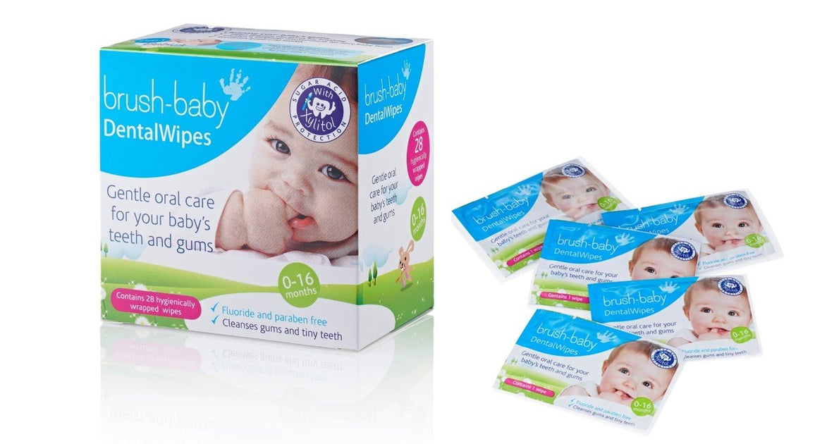 Dental Wipes For Babies | Soothe Teething Gums | Brush-Baby – BrushBabyRU